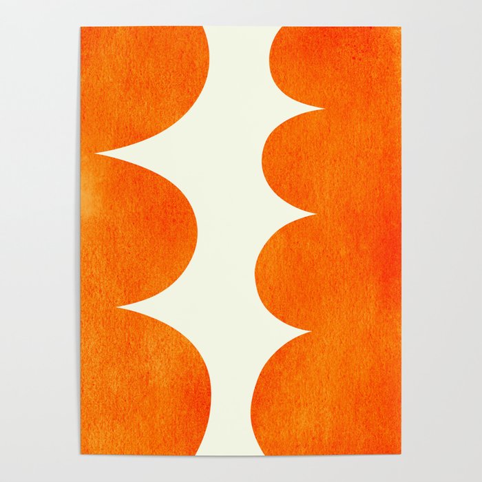 poster design orange