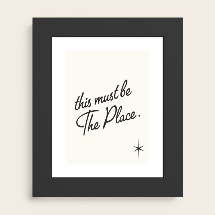 this is the place poster