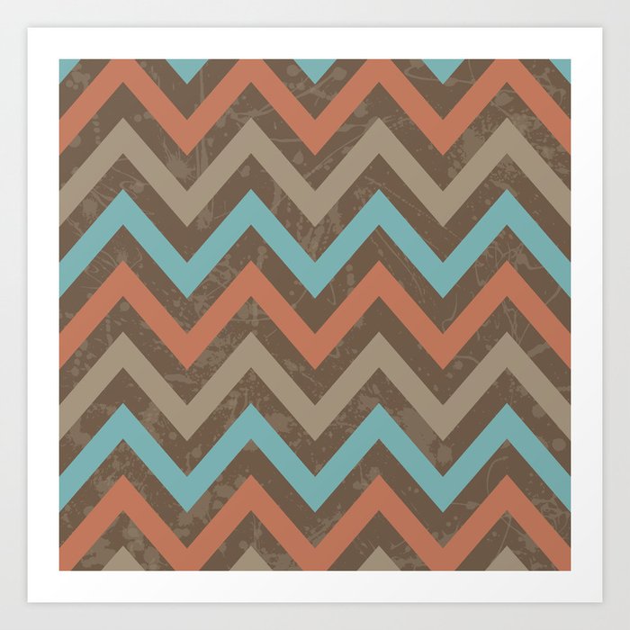 Brown Chevron Background