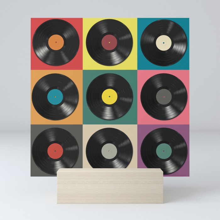 Vinyl Record Mini Art Print by newyorker01 | Society6
