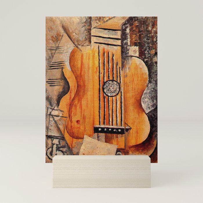 Pablo Picasso - Guitar, I love Eva cubist, cubism still life musical ...