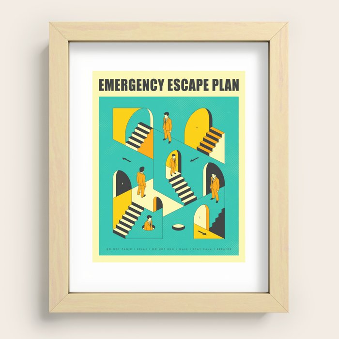 escape plan poster