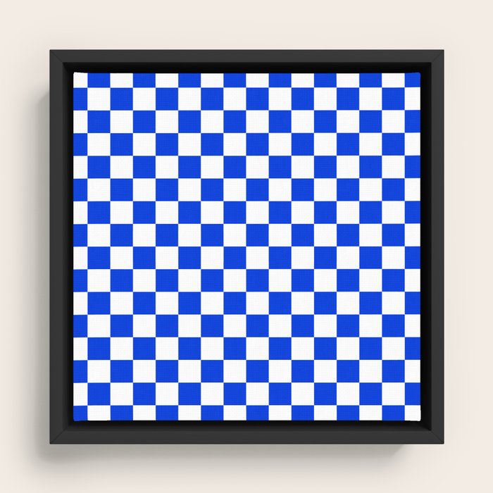 blue and black checkered pattern