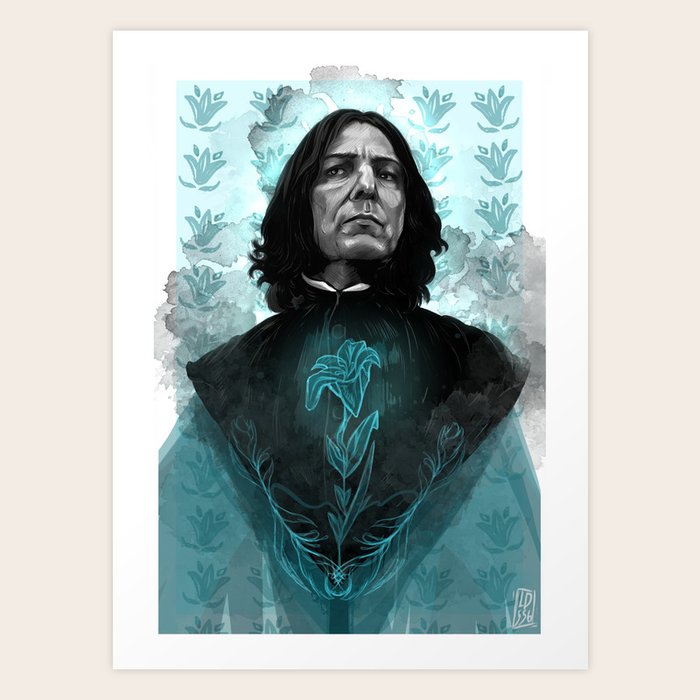 Severus Snape Art Print by A Thorn In My Hand | Society6