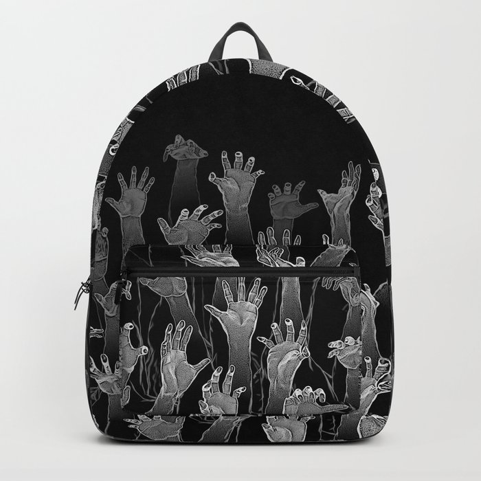 Halloween Horror Zombie Hand Pattern Backpack by GrandeDuc | Society6