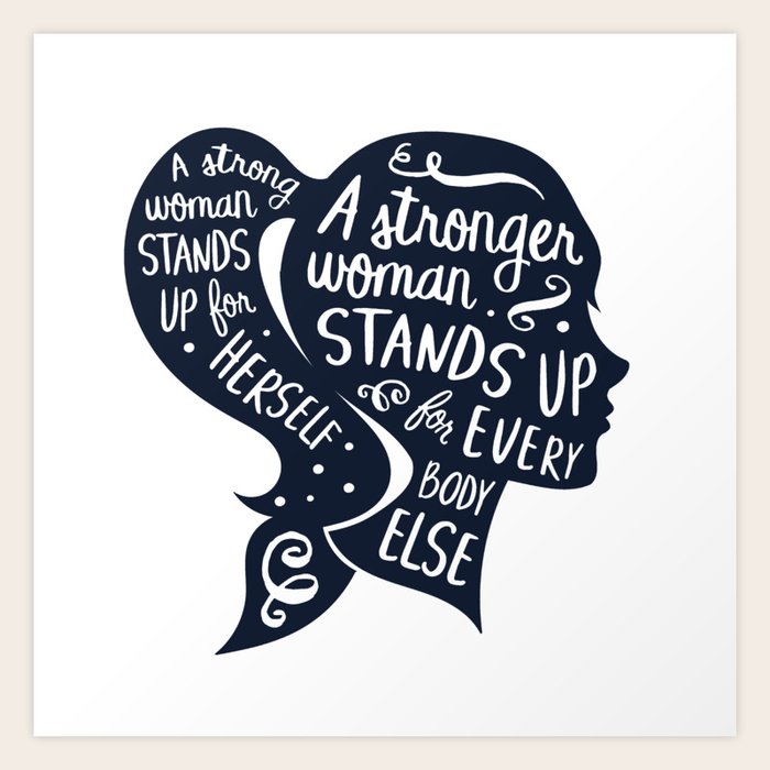 Strong Woman Art