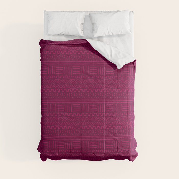 raspberry bedspread