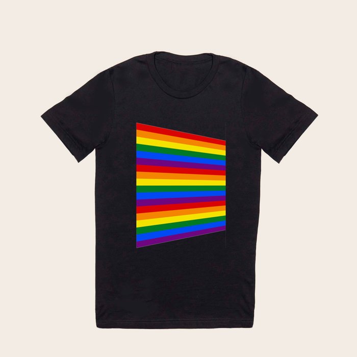 Pride Flag Lgbt Lgbtq Queer Lasoffittadiste Rainbow T Shirt By