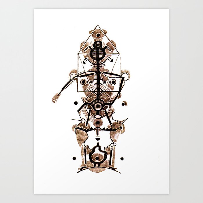 Abstract Anatomy Art