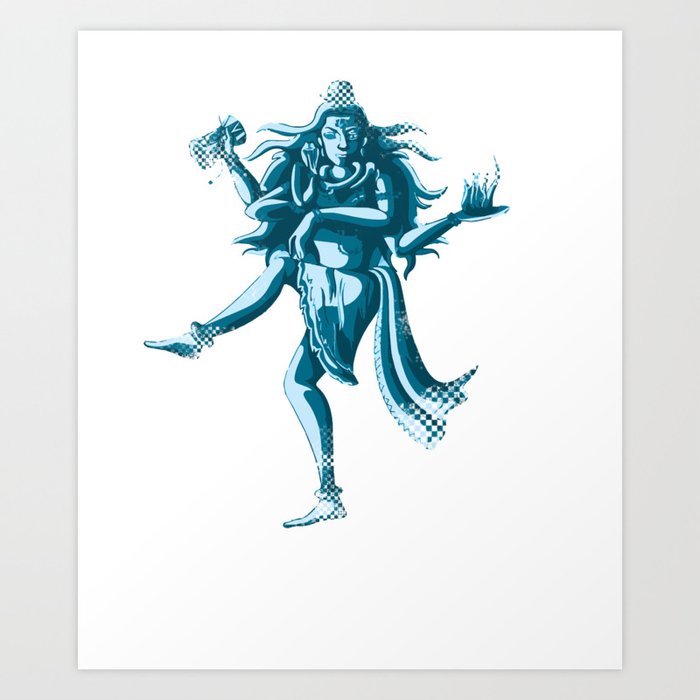 Dancing Shiva Drawing