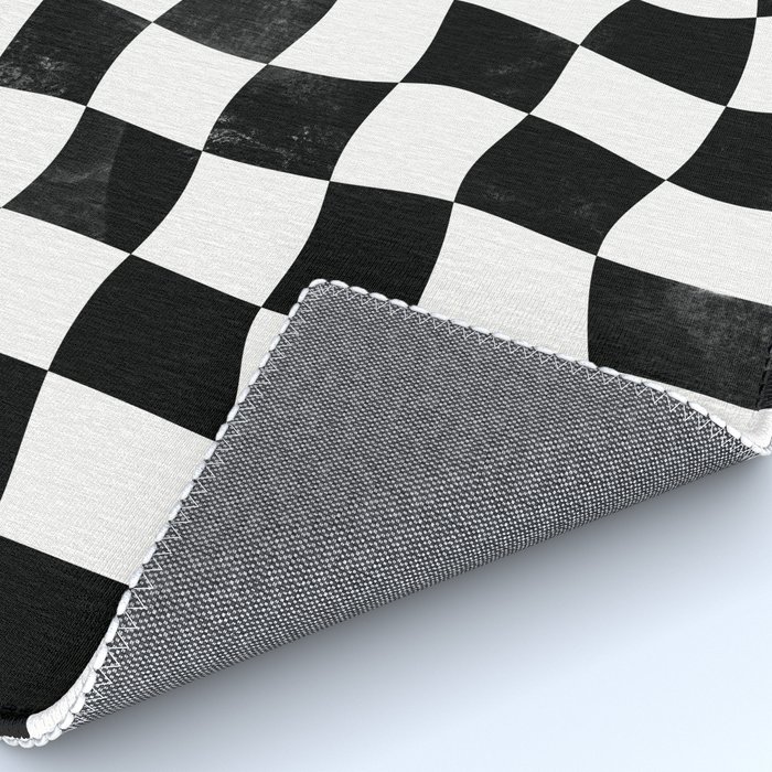 checkerboard rug