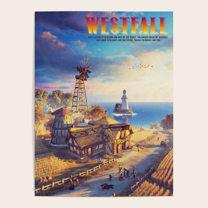 Westfall (Poster Novel) Poster by Dreamwalker | Society6