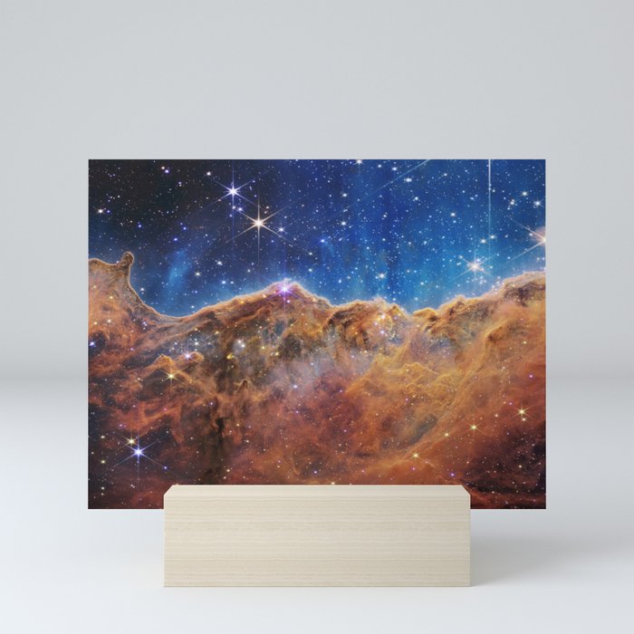 Carina Nebula Star-Forming Region (James Webb Space Telescope) Mini Art ...