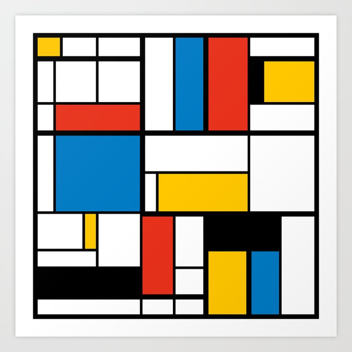 piet mondrian de stijl art