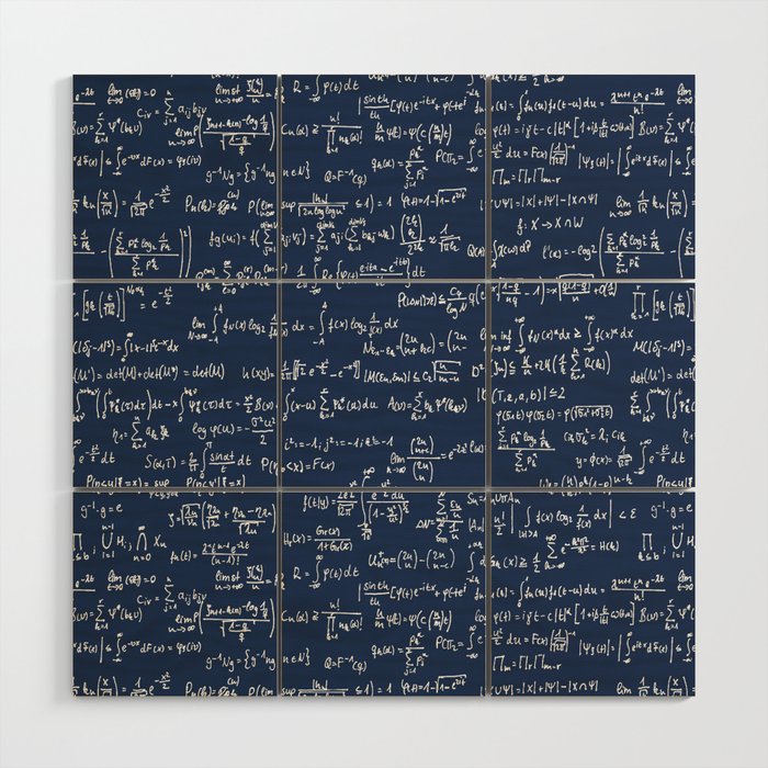 maths wall art