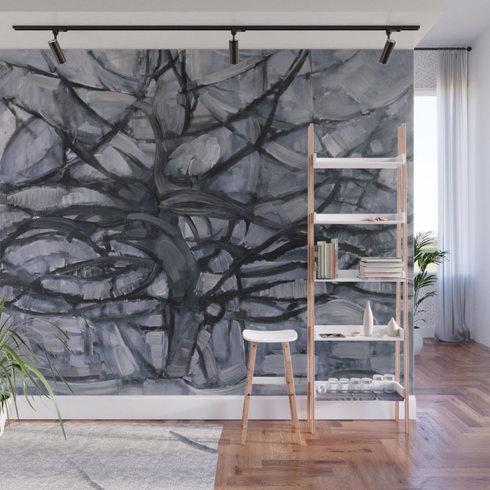 Mondrian Gray Tree