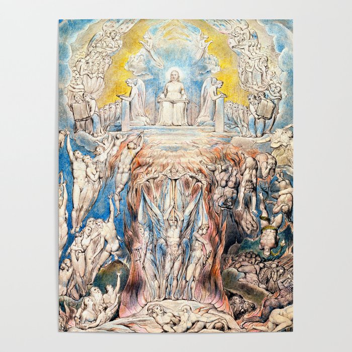 William Blake "The Day of Judgment" Poster by Alexandra_Arts | Society6
