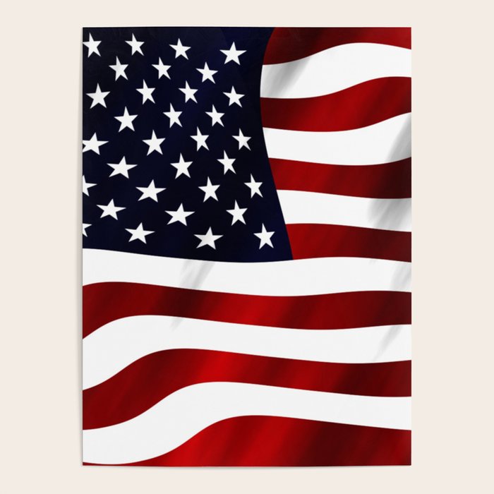 American Flag USA Poster by Liviana | Society6
