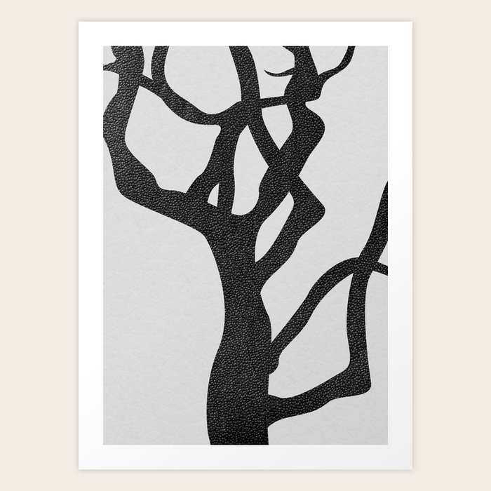 Abstract Tree Branch Art