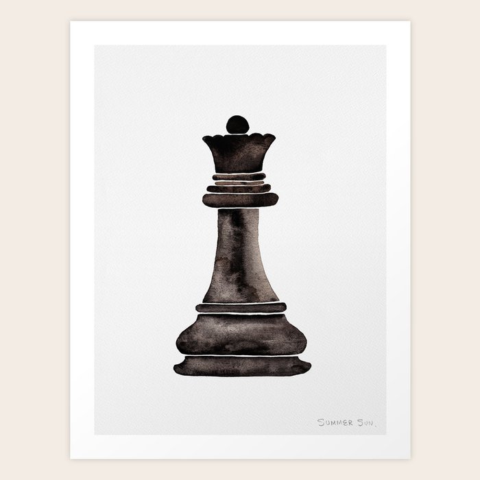 chess piece artwork