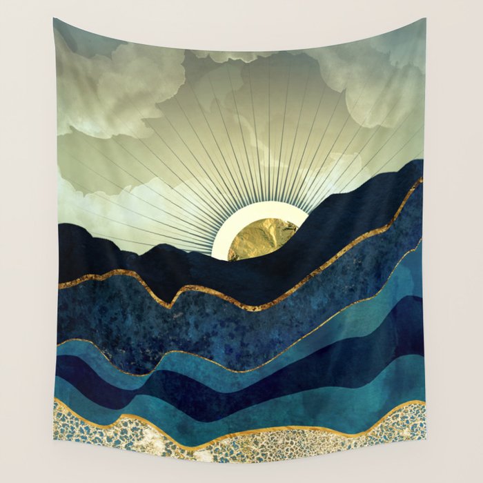 Post Eclipse Wall Tapestry by SpaceFrogDesigns | Society6