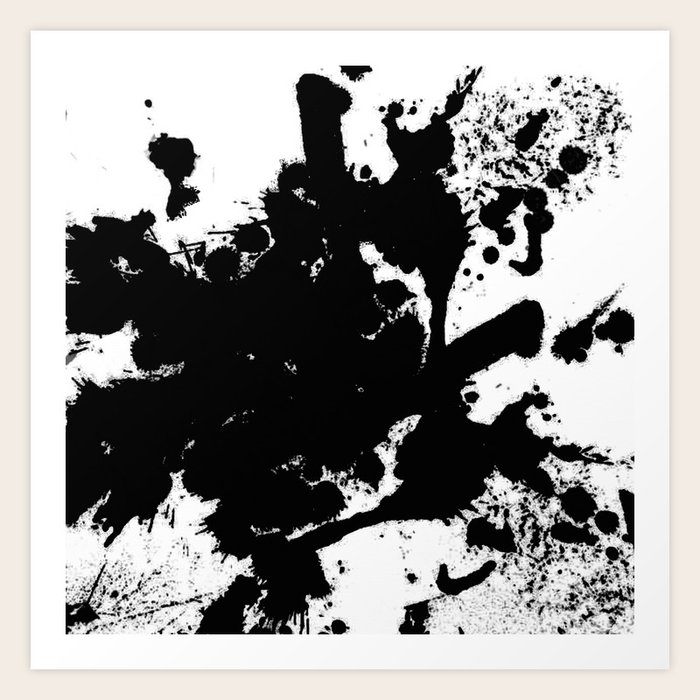 ink splatter artwork