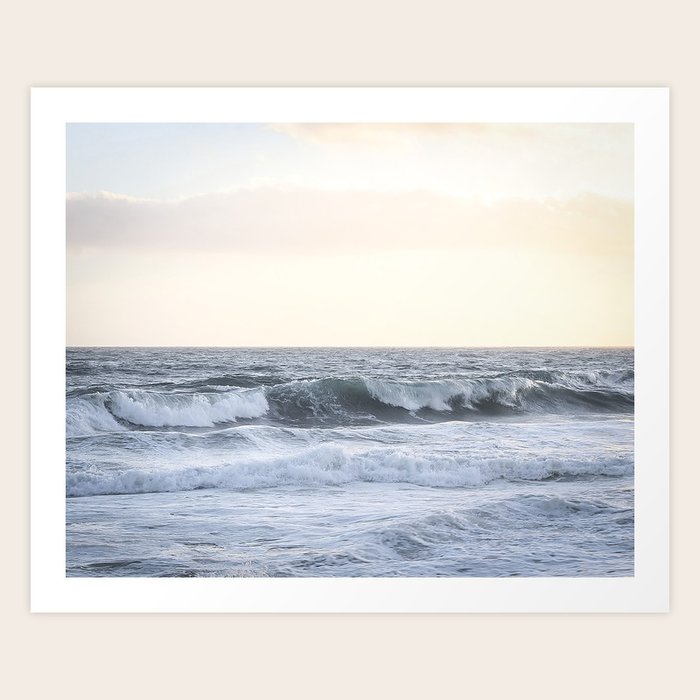 Vintage Beach Waves