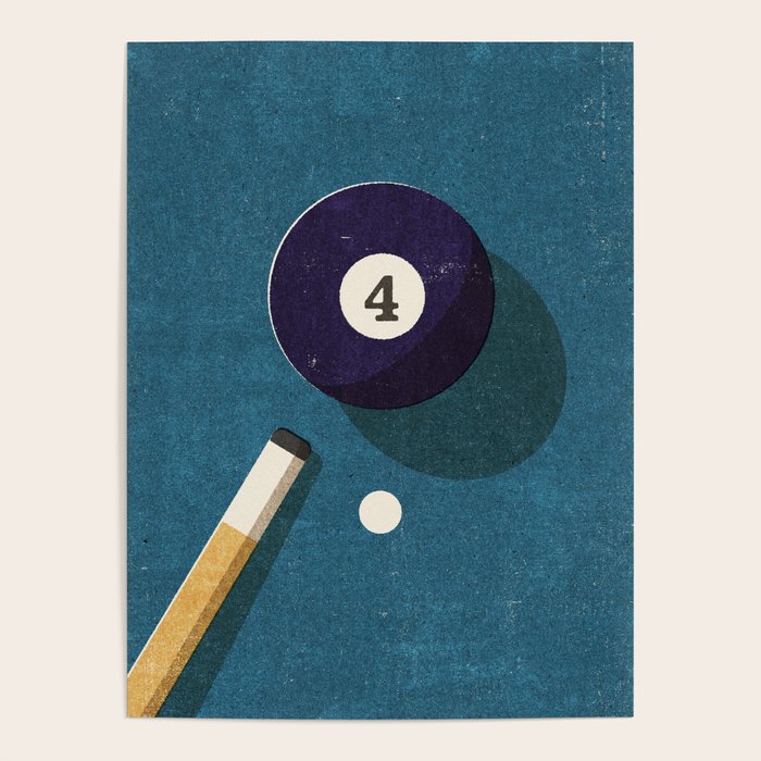 billiards poster background