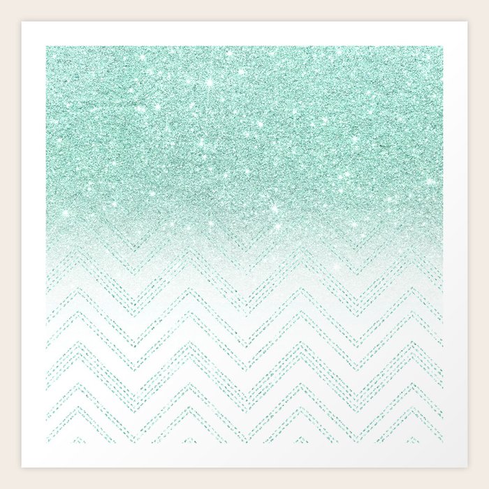 Ombre Chevron Background