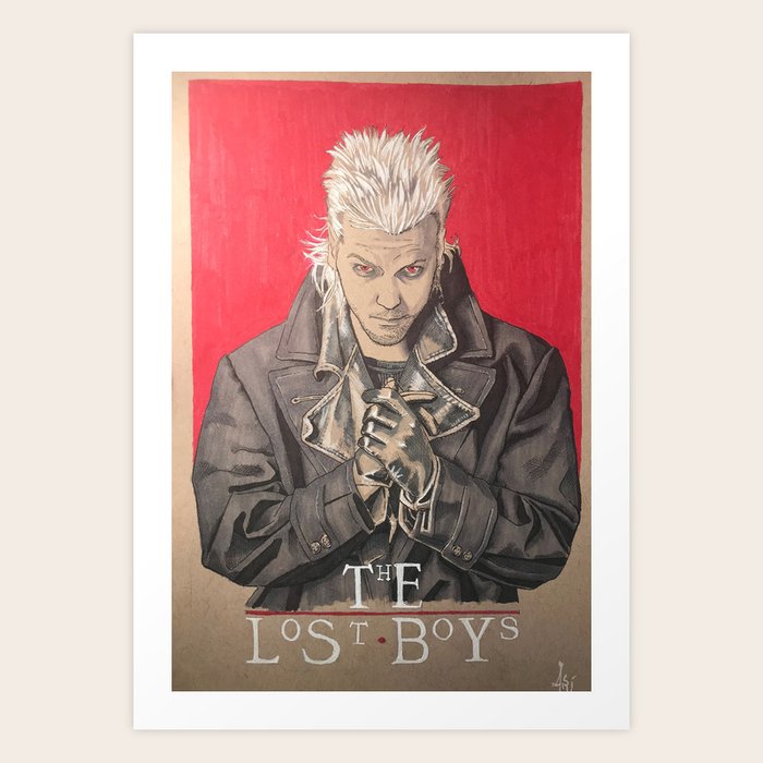 Art Print Horror The Lost Boys: The Fool Tarot Michael Prints Art ...