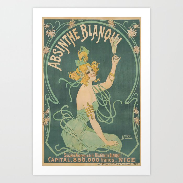 Art Nouveau Posters Absinthe