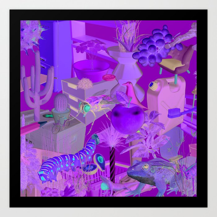 How I Improved My Green Things In One Easy Lesson Art Print By Akila how-i-improved-my-green-things-in-one-easy-lesson-art-print-by-akila
