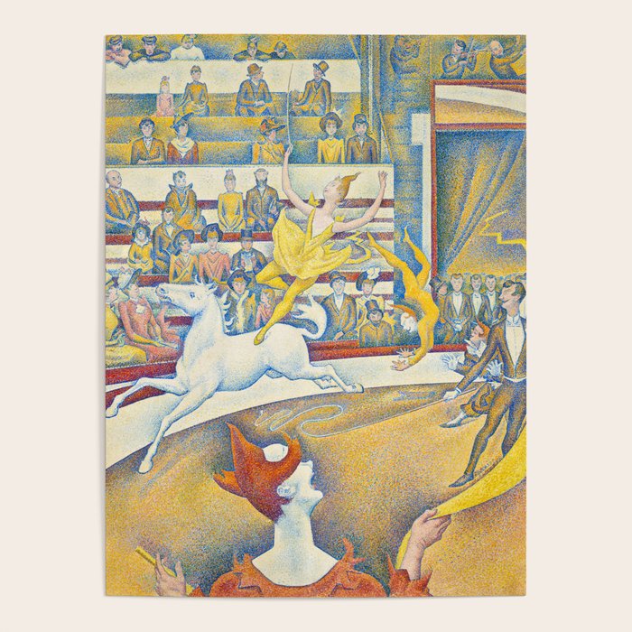 The Circus, Le Cirque, 1891 by Georges Seurat Poster by High-Resolution ...