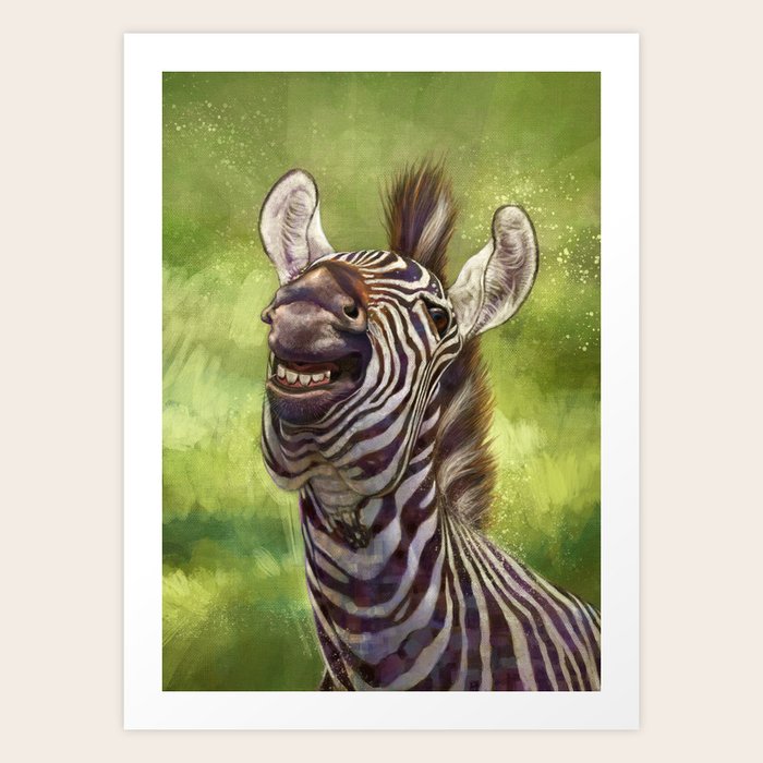 Smiling Zebra