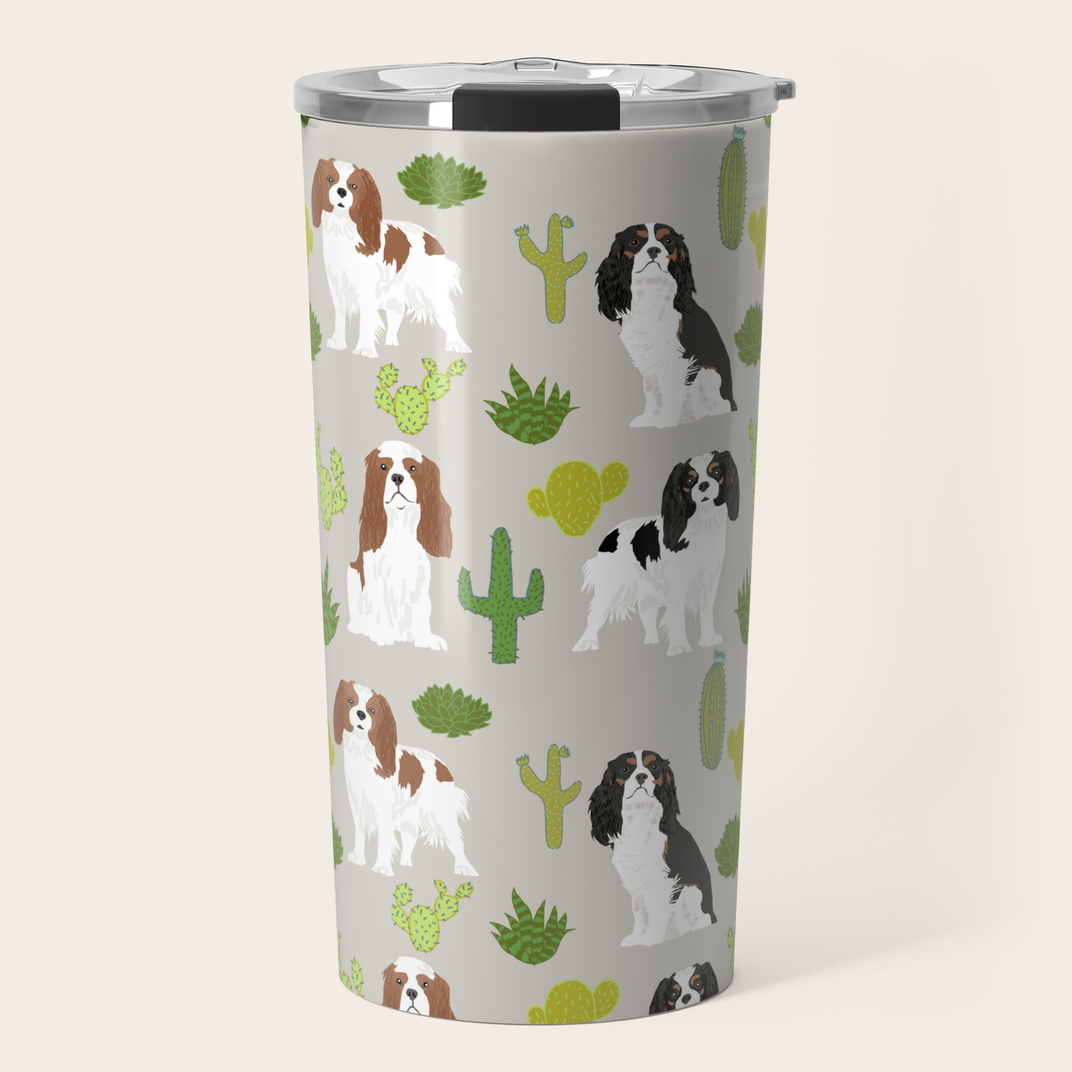 Dog Travel Mug Pet Spaniel Gifts Pet Dog Mug King Charles Spaniel Gifts ...