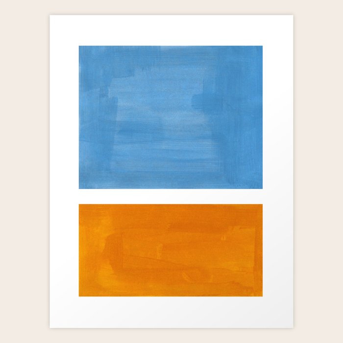 Periwinkle Yellow And Black