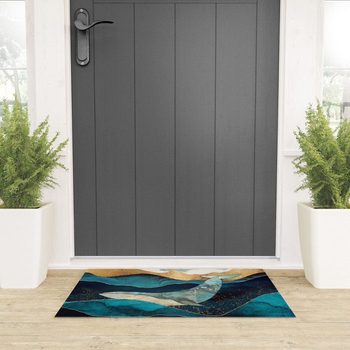 welcome mat coloring page