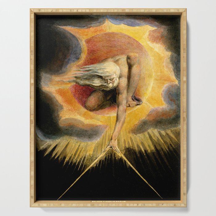 William Blake "Urizen depicted in Blake's watercoloured etching The ...
