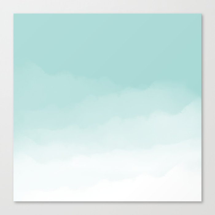 mint ombre background