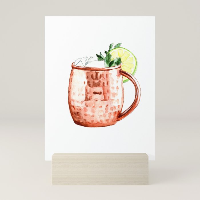 mule drawing drink