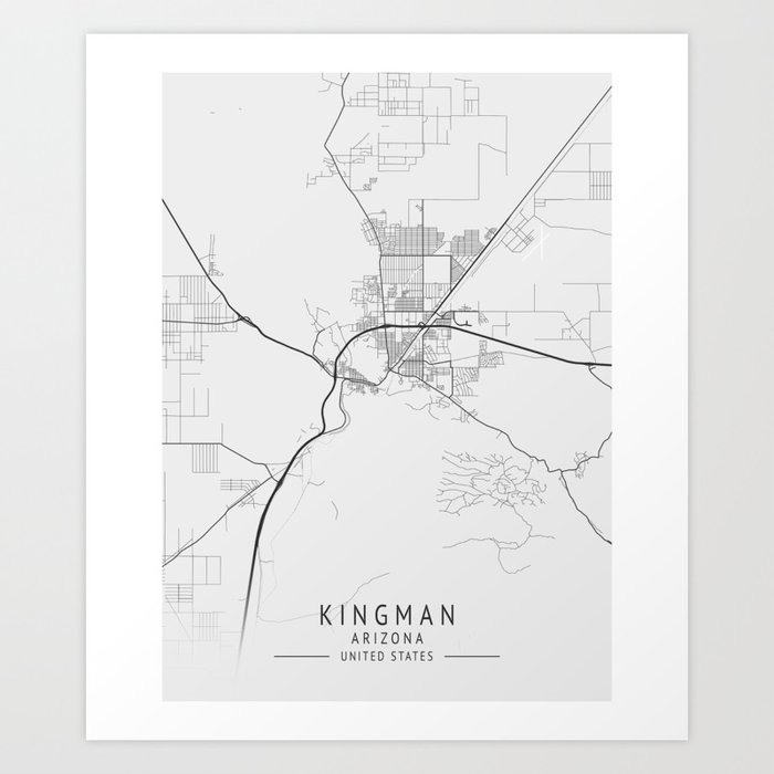 Kingman Arizona Map