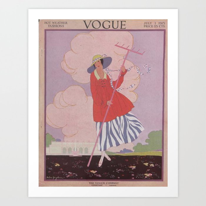 Vintage Couture Magazine Posters