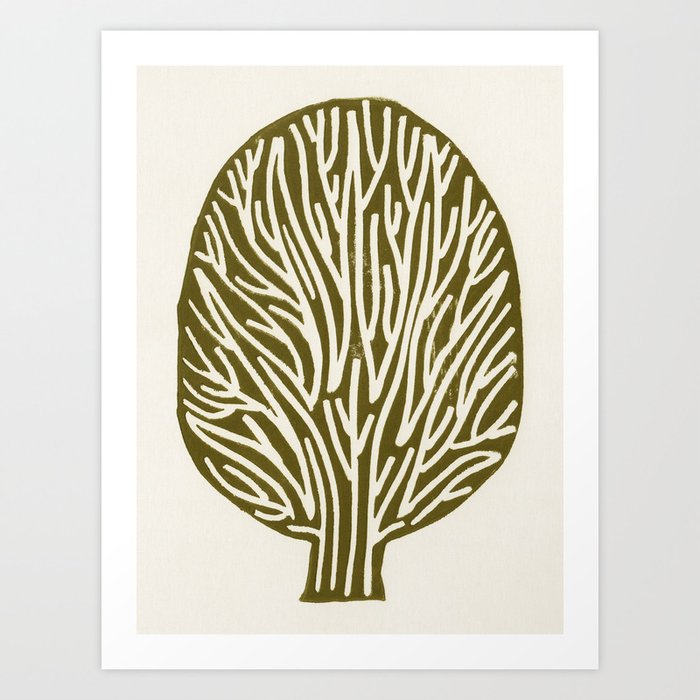 lino cut trees