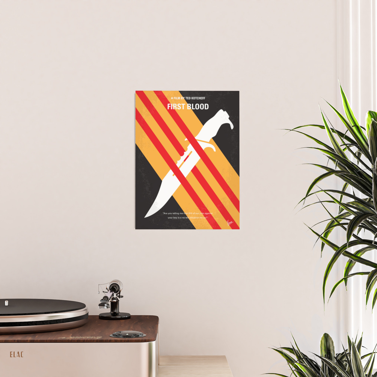 Music & Movie Posters Prints Art & Collectibles Rambo First Blood ...