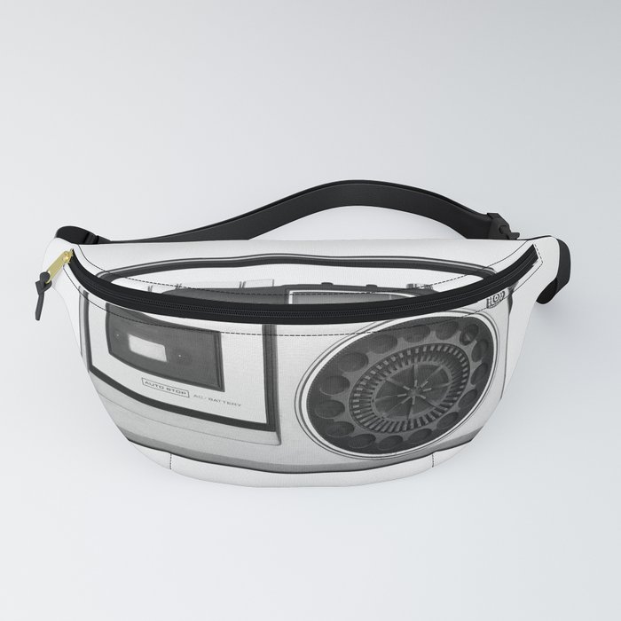 cassette recorder / audio player - 80s radio Fanny Pack by ohaniki ...