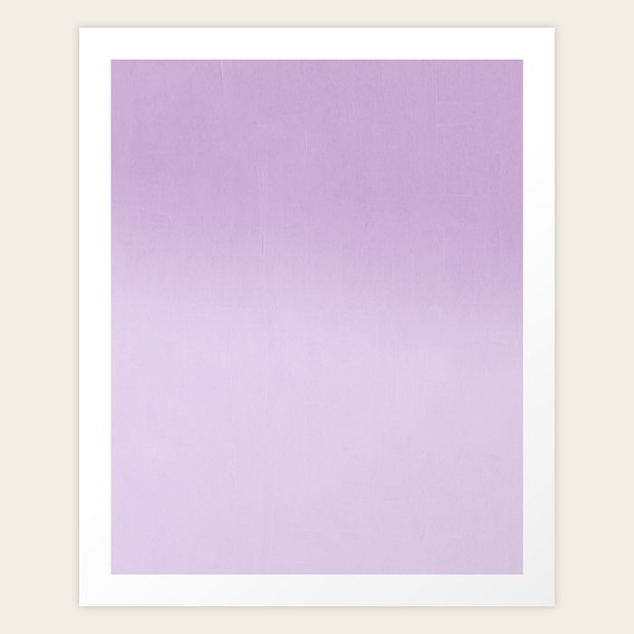 Pastel Lilac Ombre