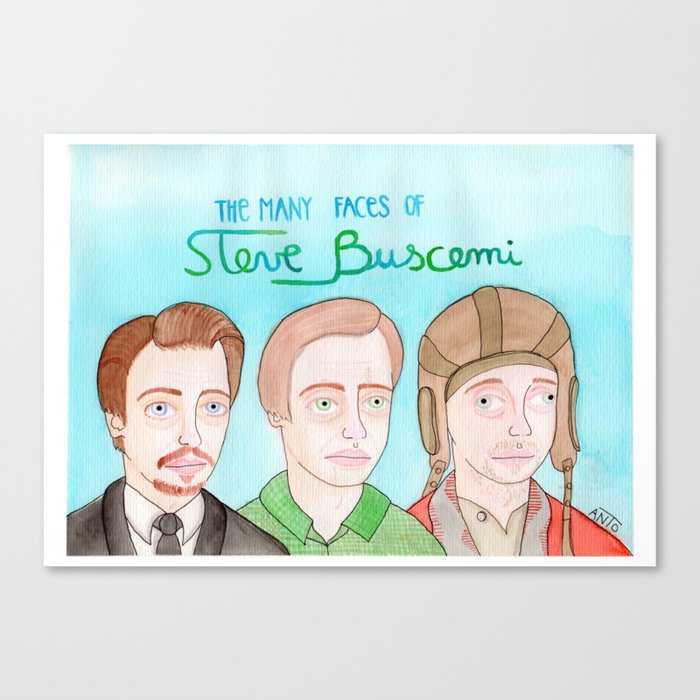 The many faces of Steve Buscemi Canvas Print by antoniapecosa | Society6 The many faces of Steve Buscemi Canvas Print by antoniapecosa | Society6
