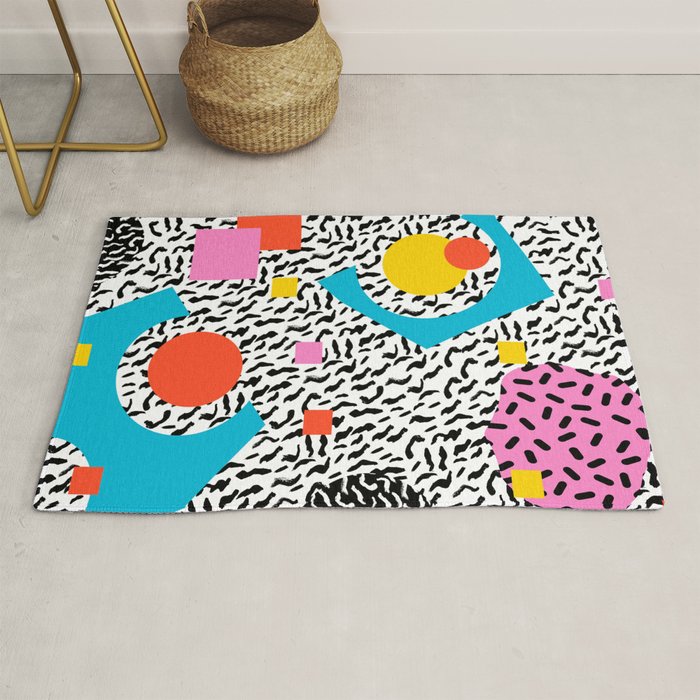 Get Real - memphis abstract pattern retro 80s design minimalist gifts ...