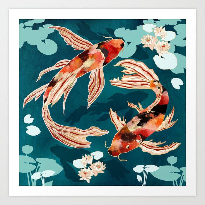 koi artwork