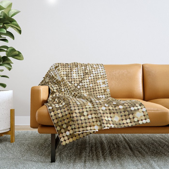 glitter throw blanket